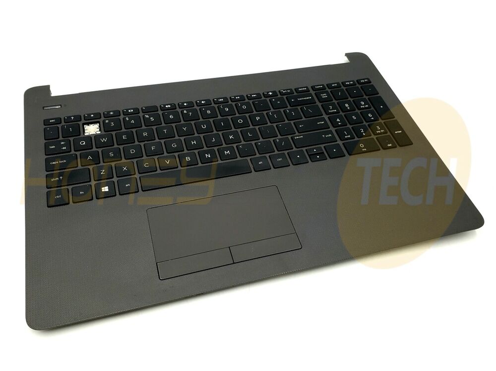 GENUINE HP 255 G6 LAPTOP PALMREST TOUCHPAD WITH KEYBOARD 929906-001 WI ...
