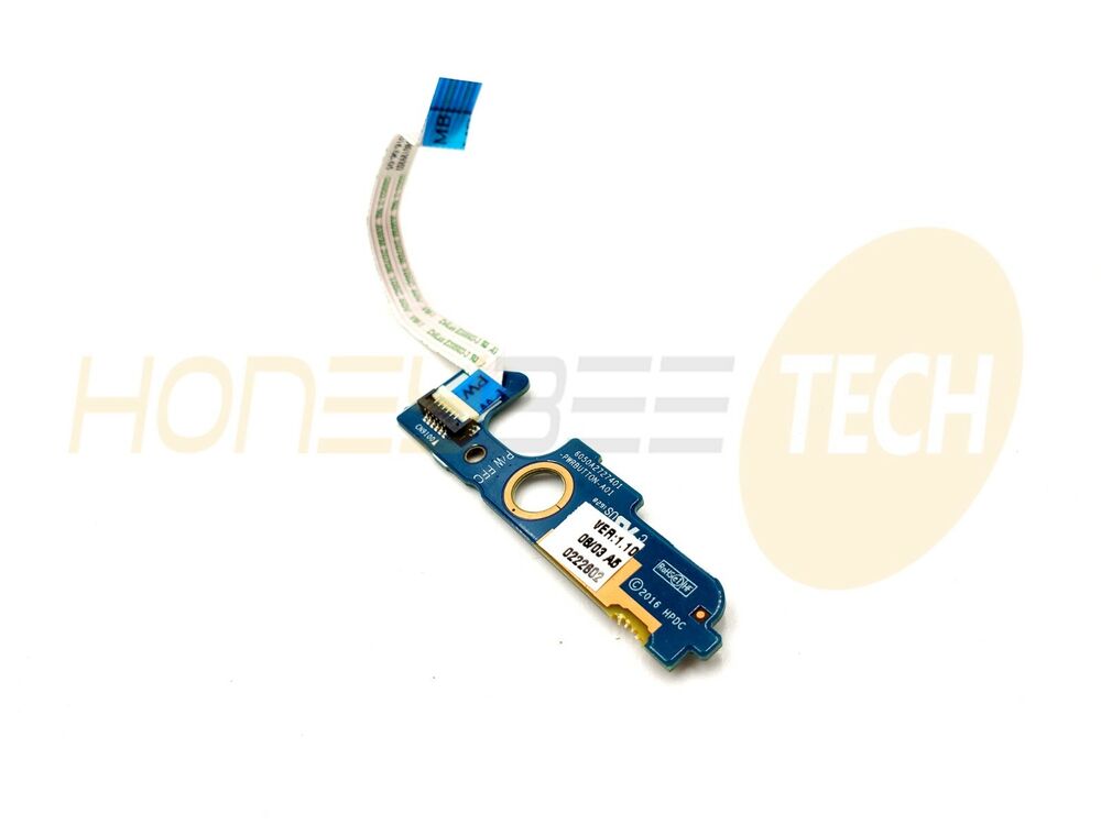 GENUINE HP ELITEBOOK 850 G3 LAPTOP POWER BUTTON BOARD W/CABLE 821190-0 ...