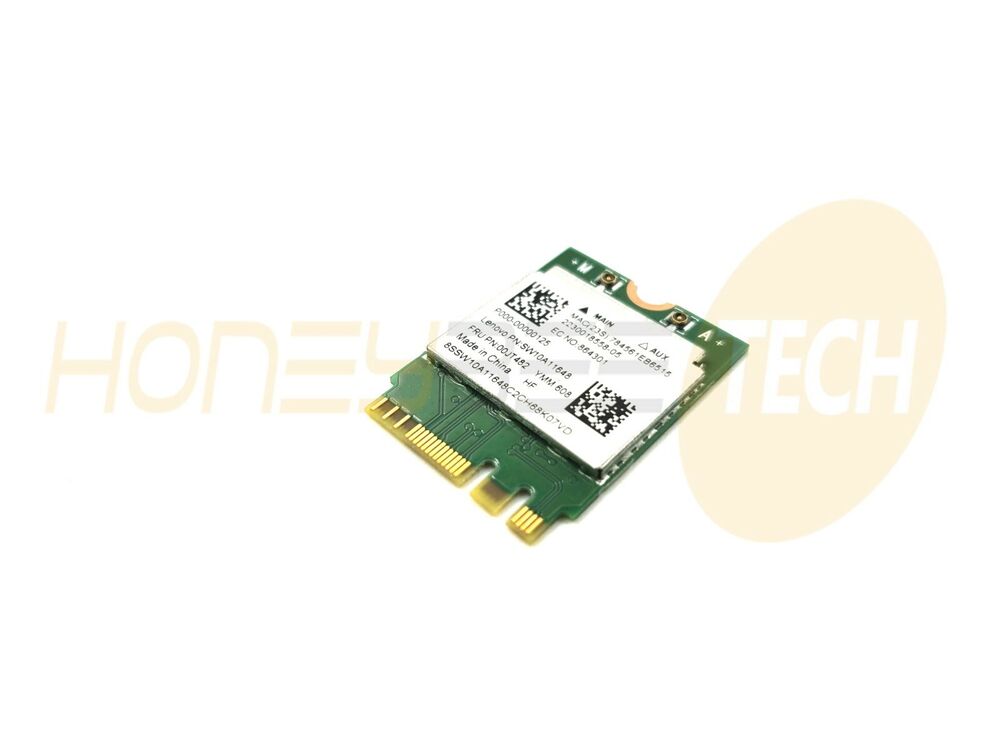 GENUINE LENOVO REALTEK RTL8821AENF WIRELESS WIFI CARD M.2 00JT482 TEST ...