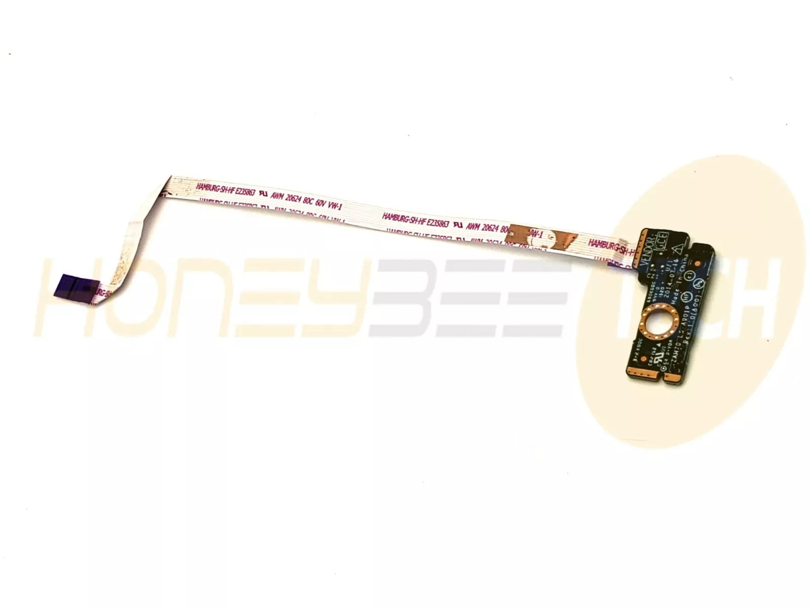 GENUINE DELL LATITUDE E5450 BATTERY STATUS LED BOARD W/CABLE LS-A901P ...