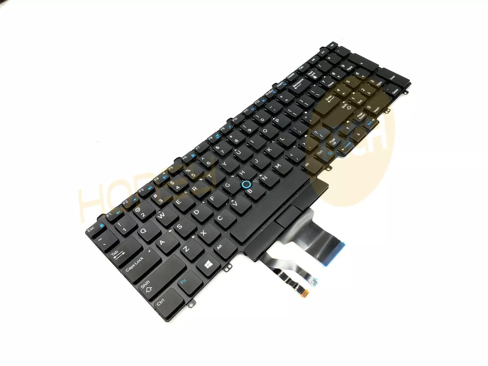 GENUINE DELL LATITUDE 5580 E5550 E5570 LAPTOP 106KEY US KEYBOARD N7CXW ...