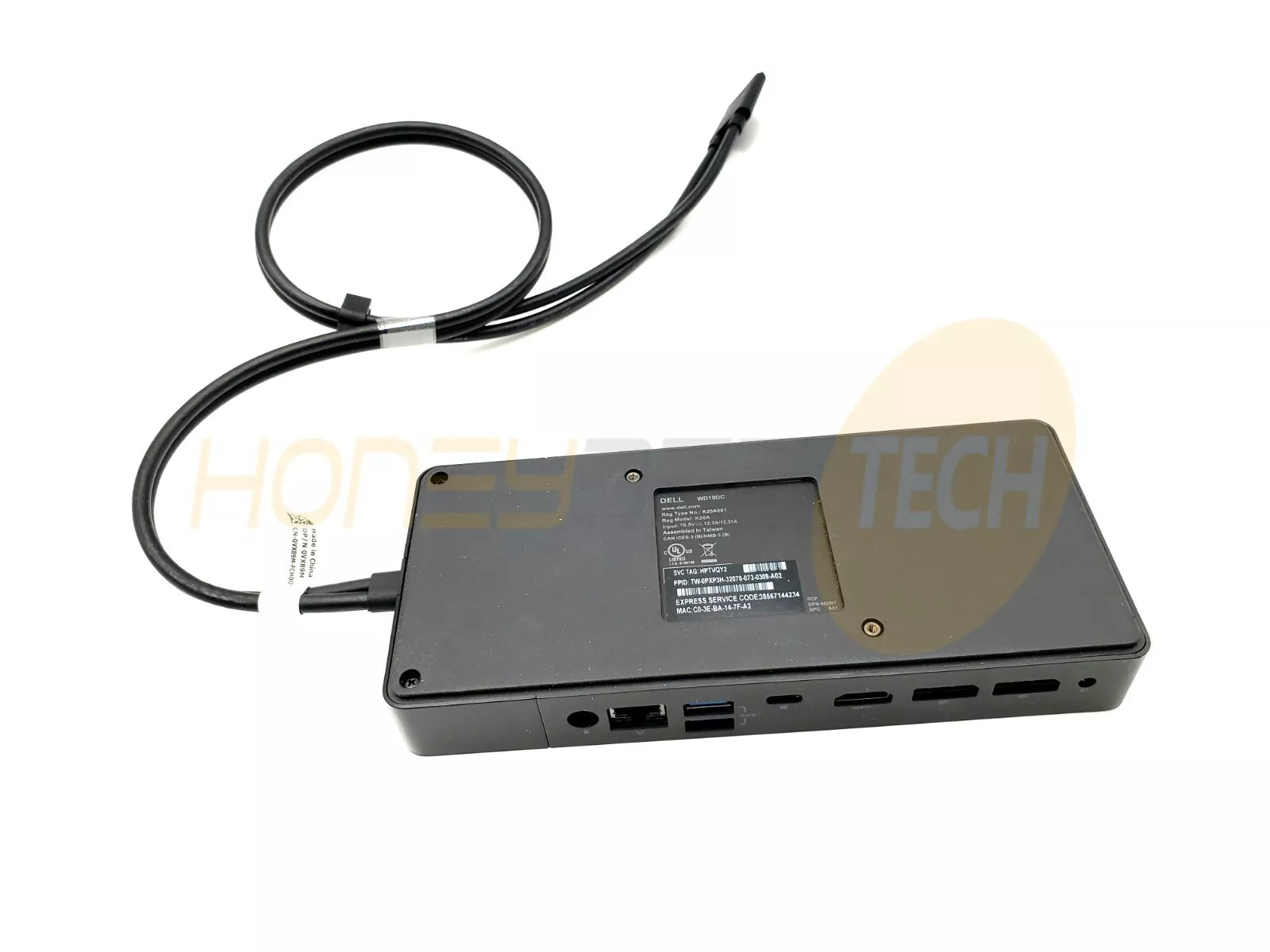 GENUINE DELL LAPTOP DUAL USB-C THUNDERBOLT DOCKING STATION WD19DC PXP3 – Honeybee-Technologies