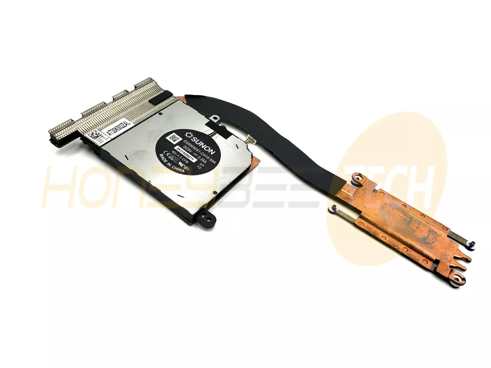 GENUINE DELL LATITUDE 5420 CPU COOLING HEATSINK/FAN ASSEMBLY HX40M TES ...