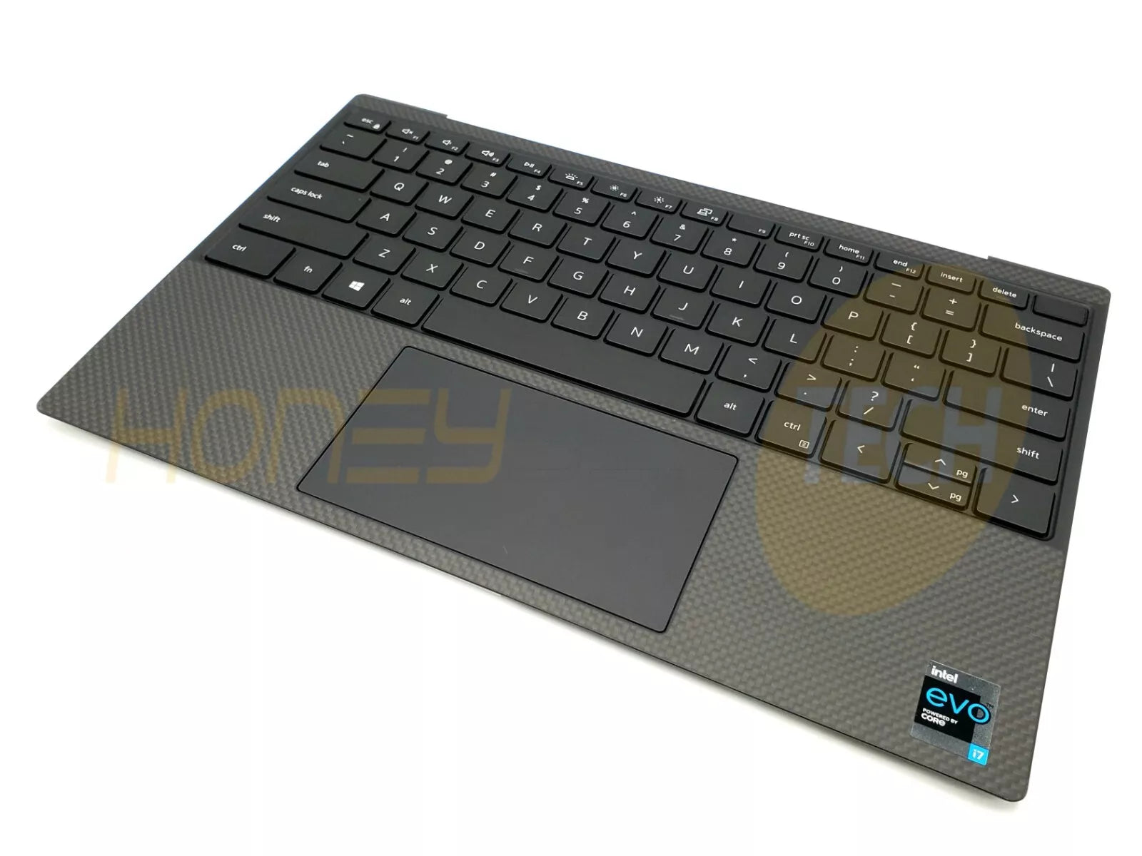 GENUINE DELL XPS 13 9310 PALMREST TOUCHPAD ASSEMBLY WITH KEYBOARD Y75C ...